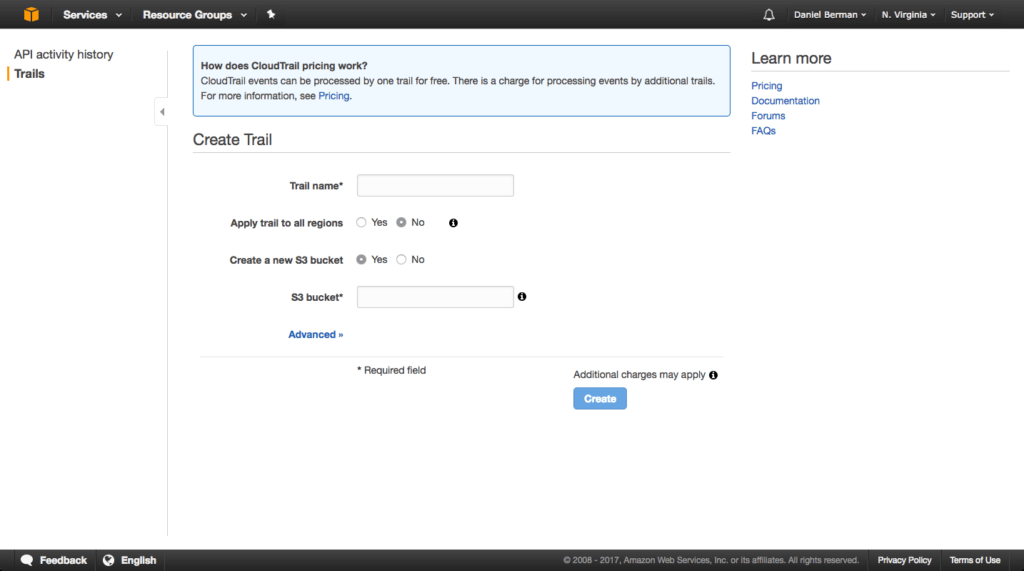 Aws Cloudtrail Log Analysis With The Elk Stack